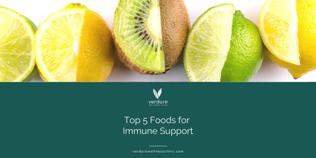 Top 5 Nutrients for Immune Support