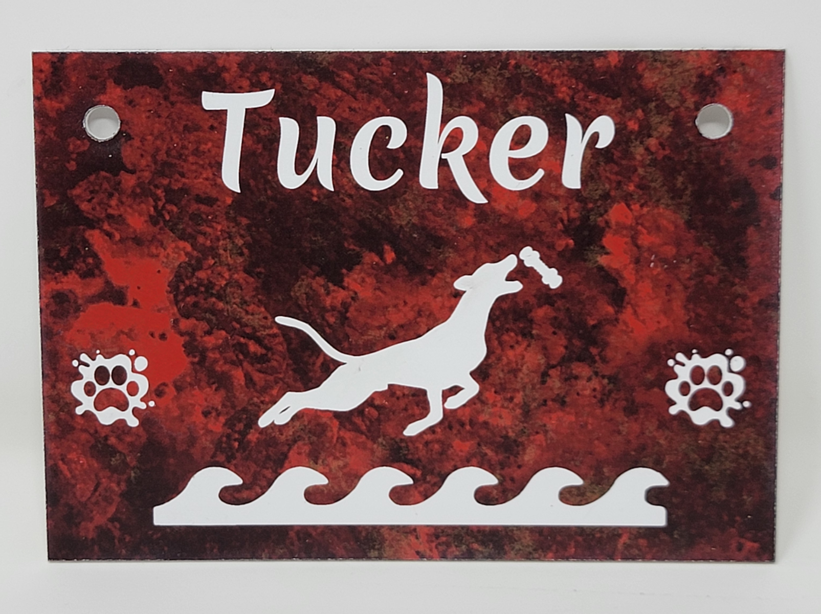 Crate Tag, Personalized