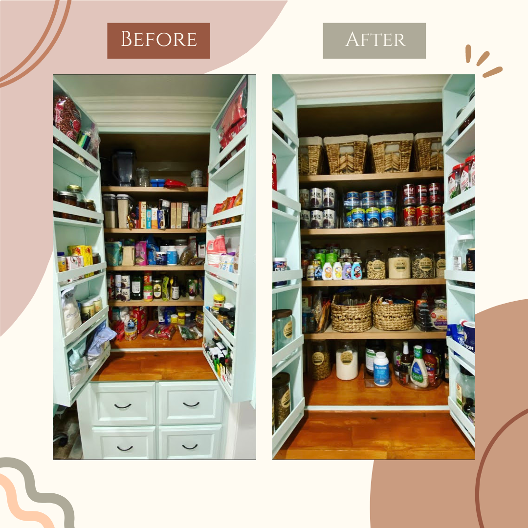 Pantry Makeover Checkout - Sunshine Living with Shontal LeJune