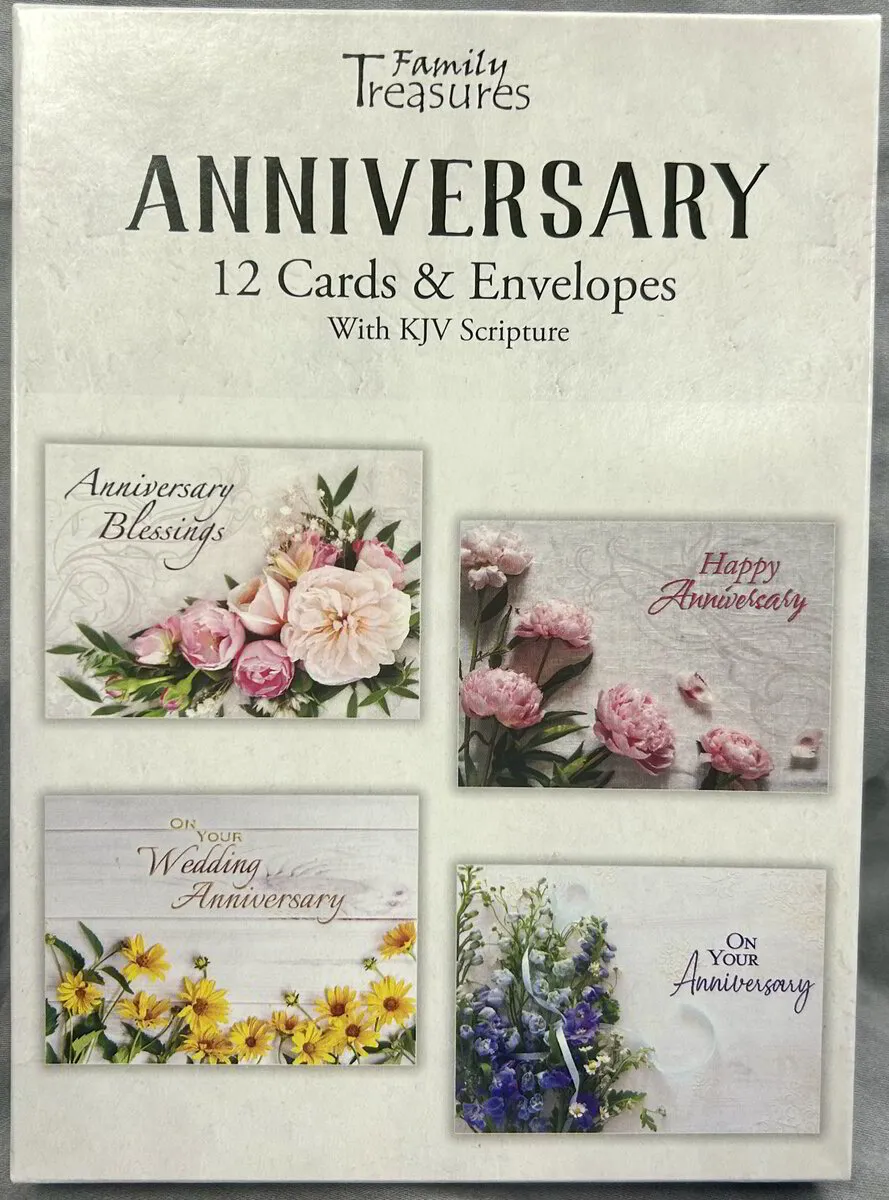 Floral - Anniversary Cards