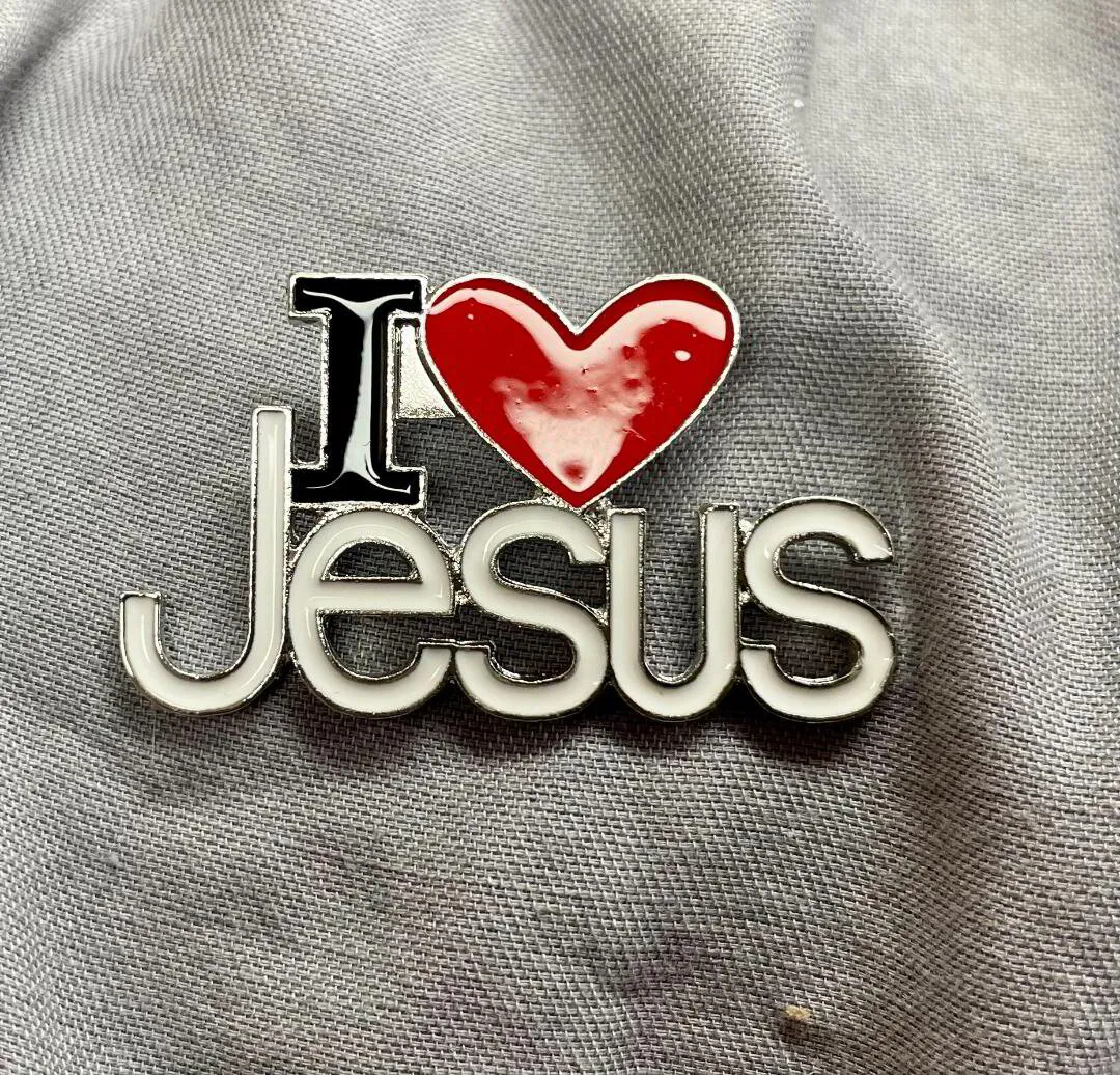 I Love Jesus Lapel