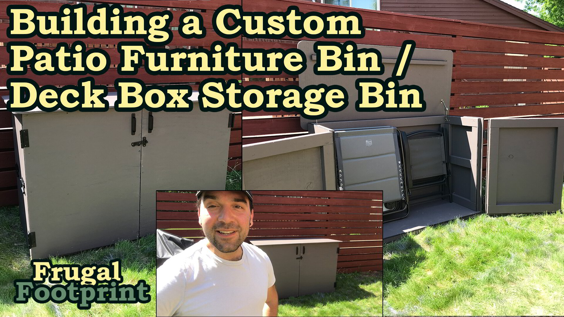 Building a Custom Patio Furniture Bin / Deck Box Storage Bin