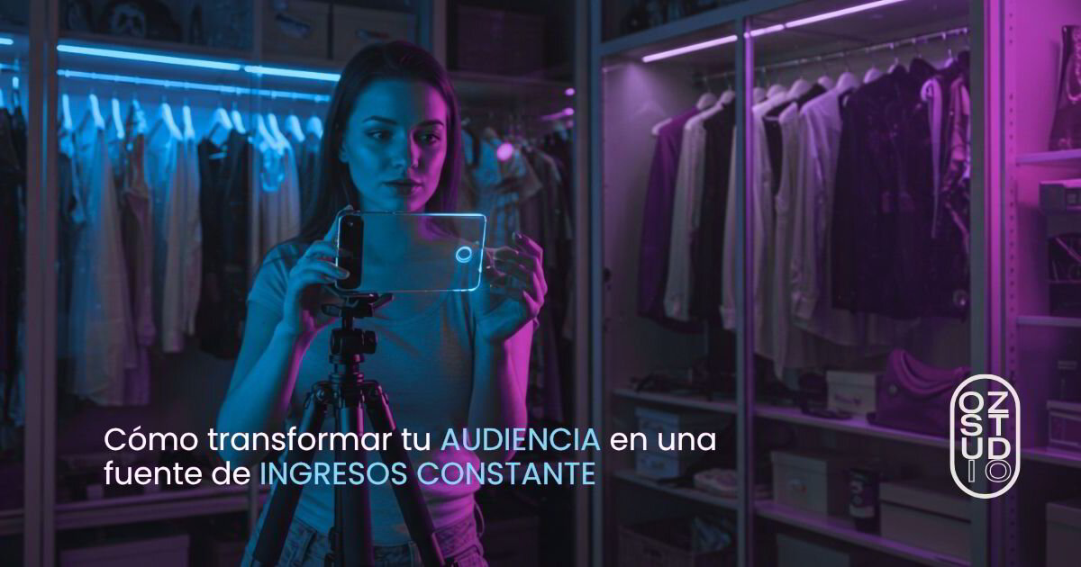 Cómo transformar tu audiencia en una fuente de ingresos constante. Monetizar con ingresos pasivos.