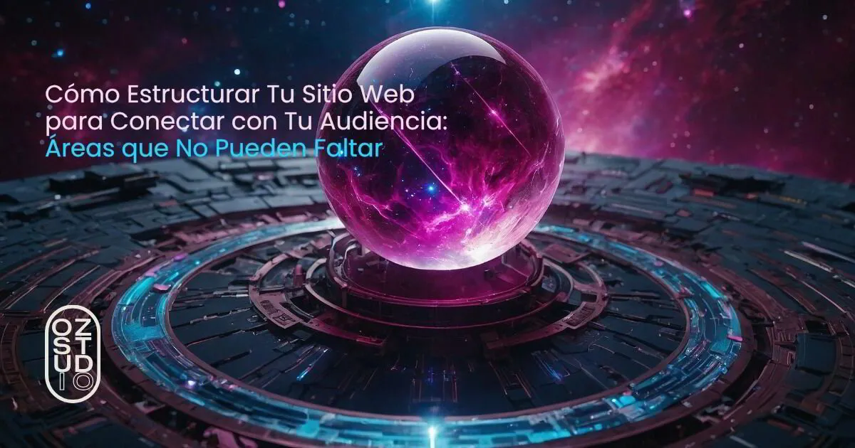 Cómo Estructurar Tu Sitio Web para Conectar con Tu Audiencia: Áreas que No Pueden Faltar