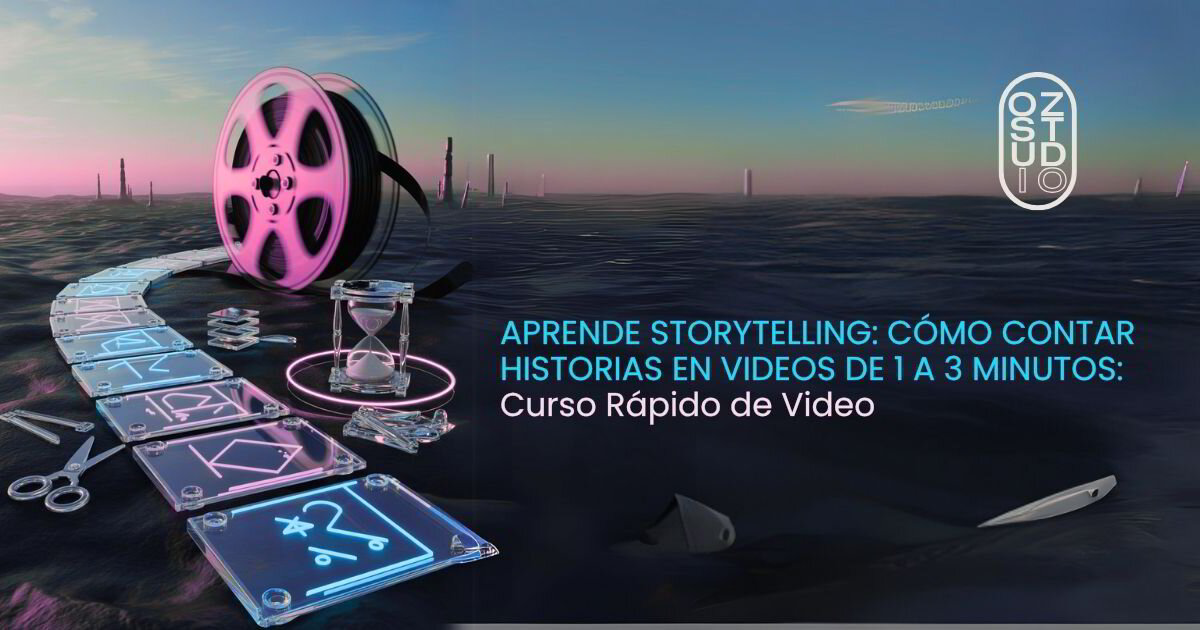 Aprende Storytelling: Cómo contar historias en videos de 1 a 3 minutos: Curso Rápido de Video