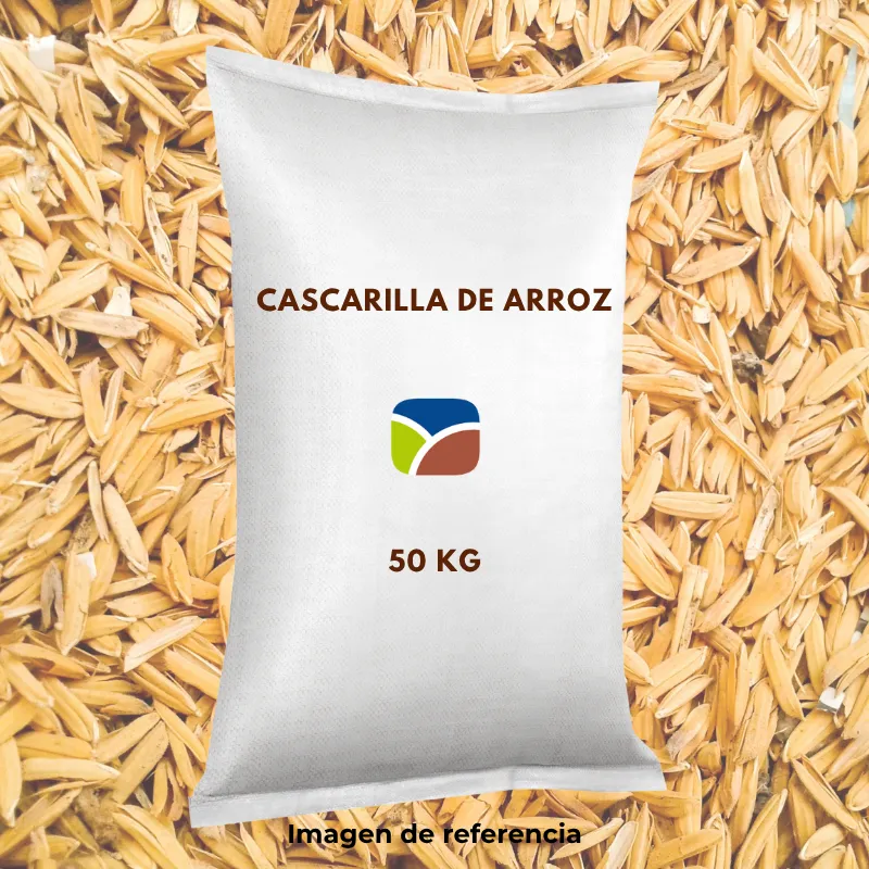 Cascarilla de arroz x 50 kg