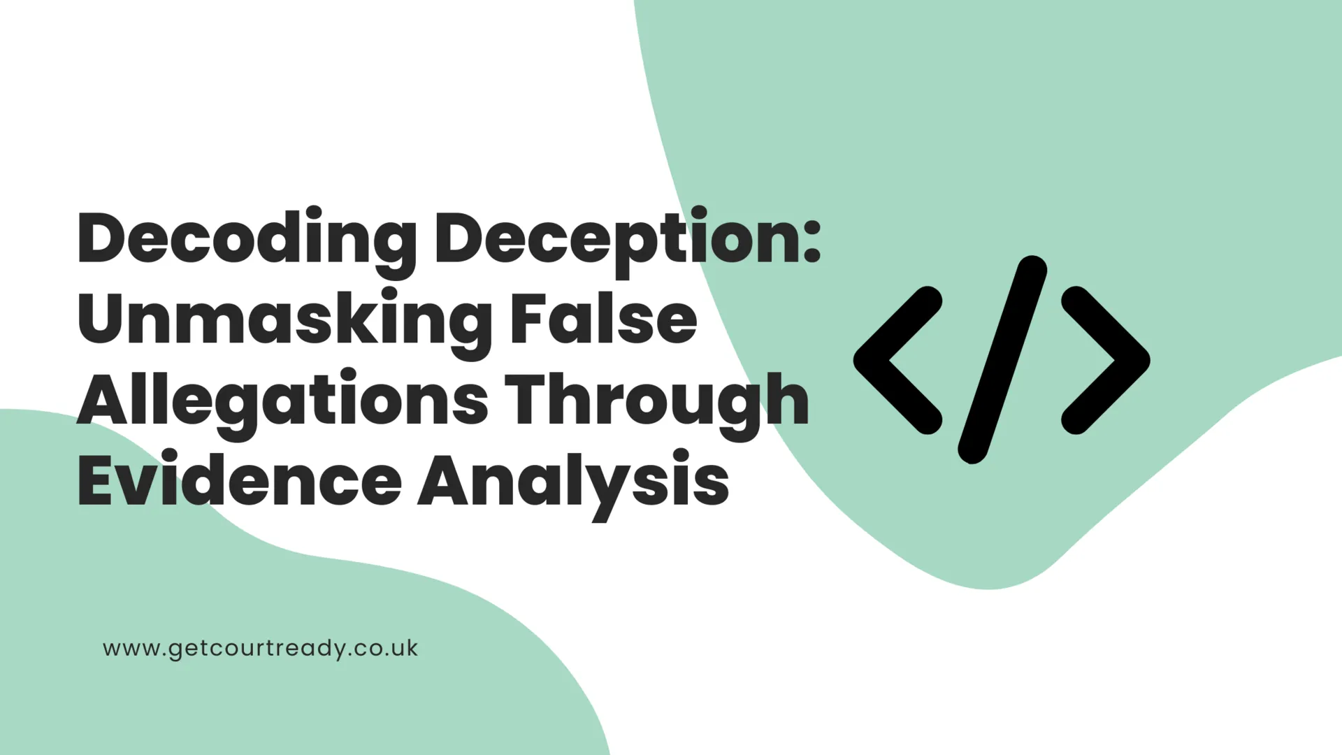 Decoding Deception: Unmasking False Allegations Through Evidence Analysis