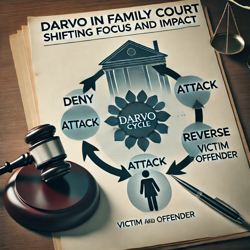 DARVO in Family Court - How Narcissists Shift Focus and Impact