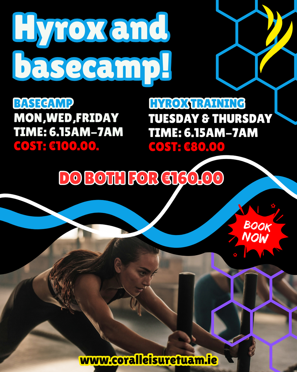 NEW SET OF HYROX AND BASECAMP