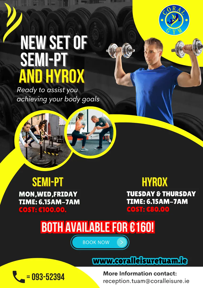 NEW SET OF SEMI PT AND HYROX!