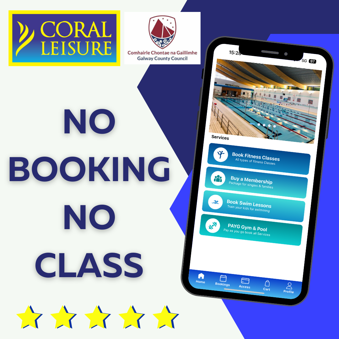 NO BOOKING, NO CLASS!