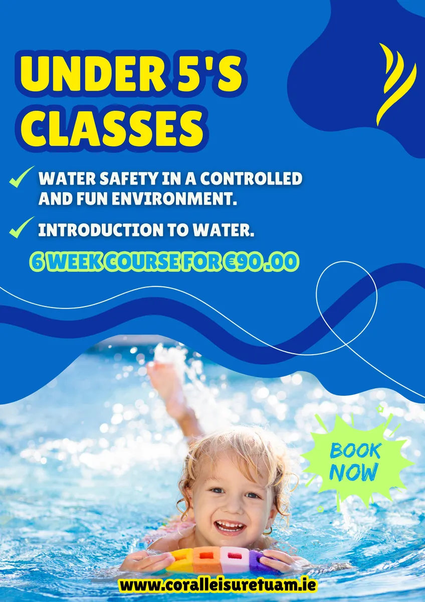 UNDER 5S SWIMMING LESSONS!