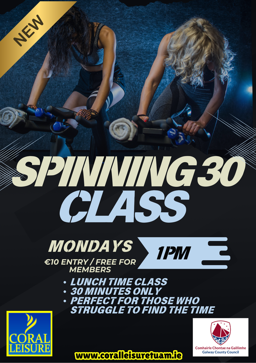 NEW SPINNING 30 CLASS!