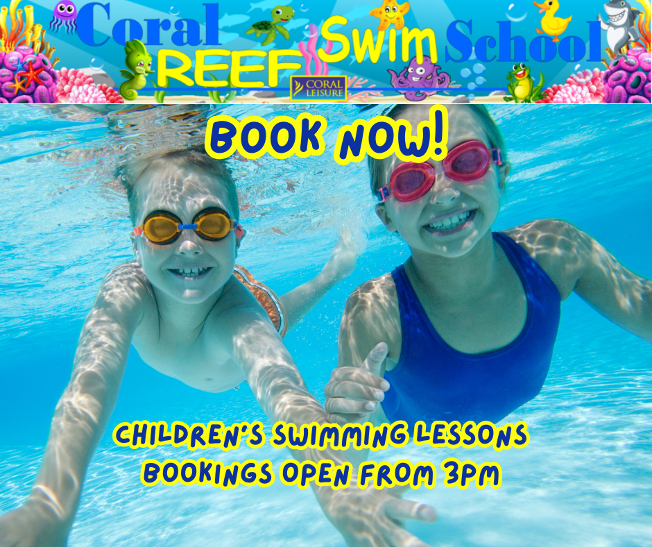 CORAL REEF SWIM SCHOOL PUBLIC BOOKING!