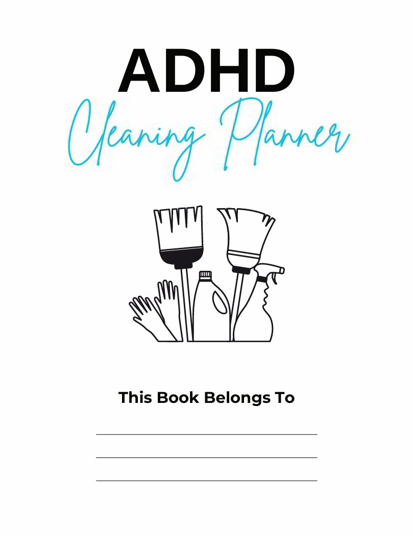ADHD Cleaning Planner | Printable Checklist for Focused & Stress-Free ...