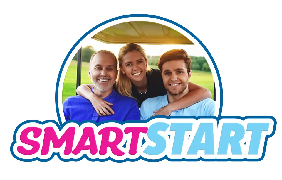 SmartStart Golf Pass for beginner golfers is available exclusively at Crane Field Golf Course.