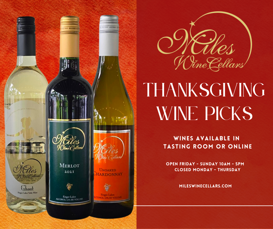 Thanksgiving Wine Pairings