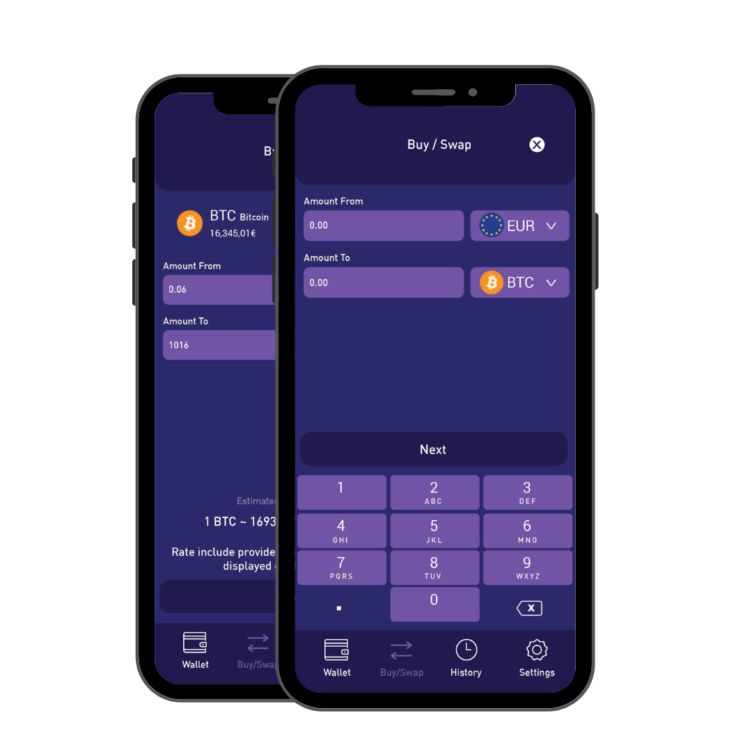 NBC Banq card - all in one payment with cold storage crypto