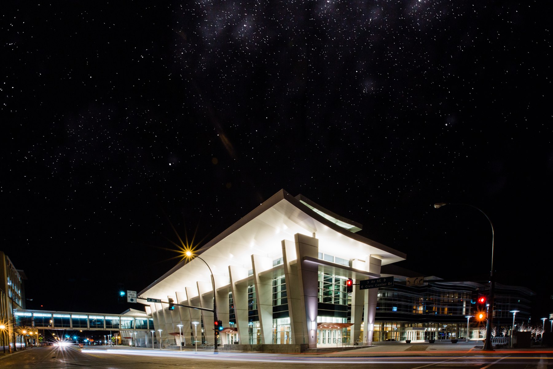 Civic Center - Night View