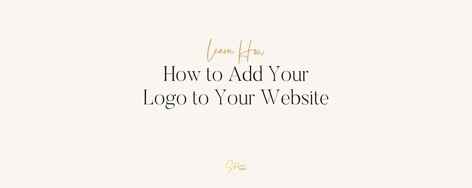 How to Add Your Logo to Your Website