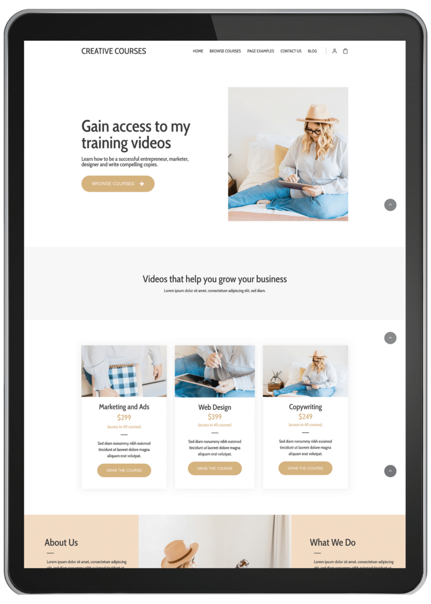 Free Website For Course Creators - Grow Your Business Online