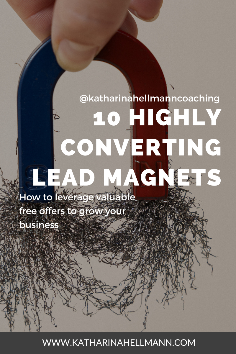 10 ideas for highly converting lead magnets