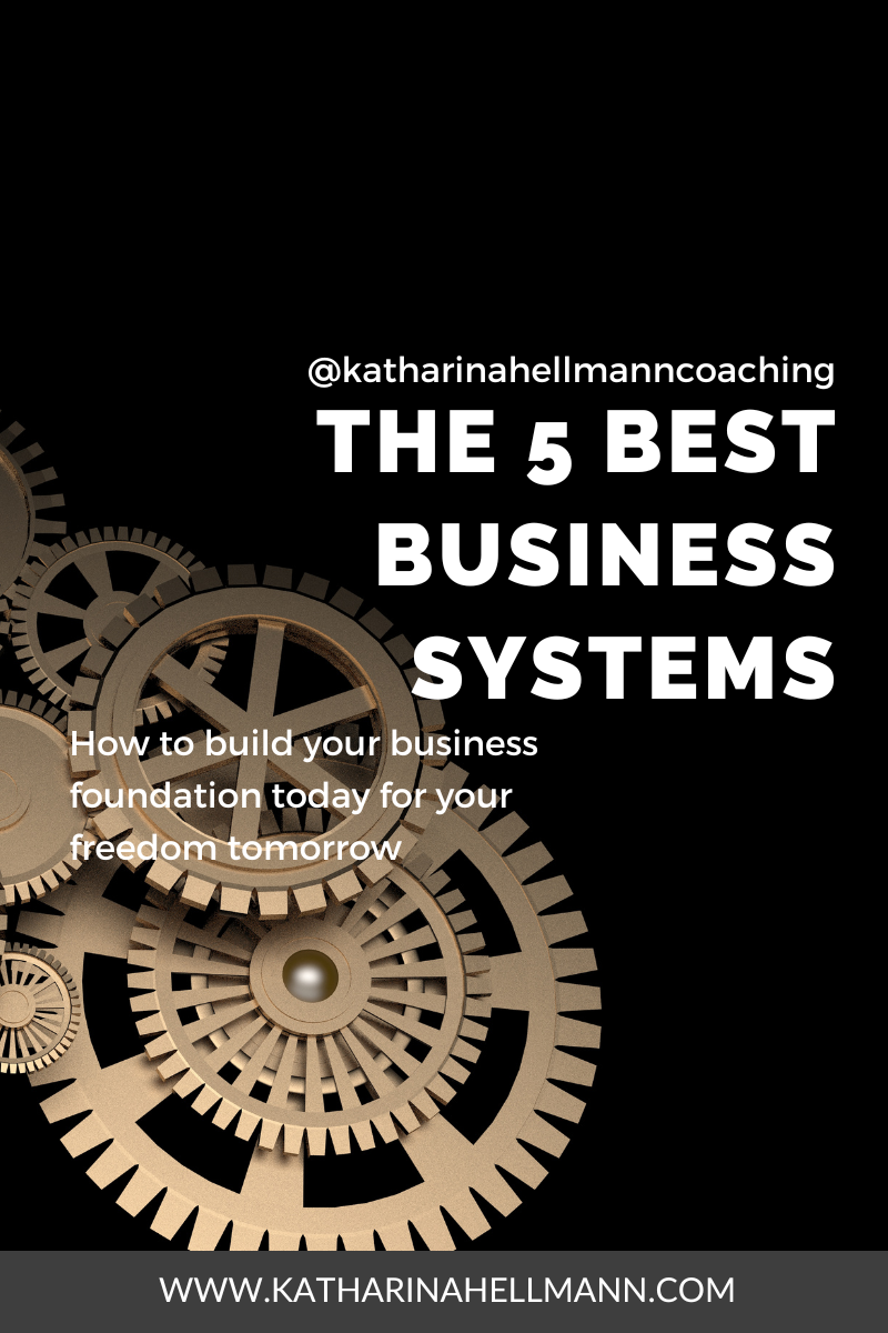 The 5 most important systems you need to build a thriving online business