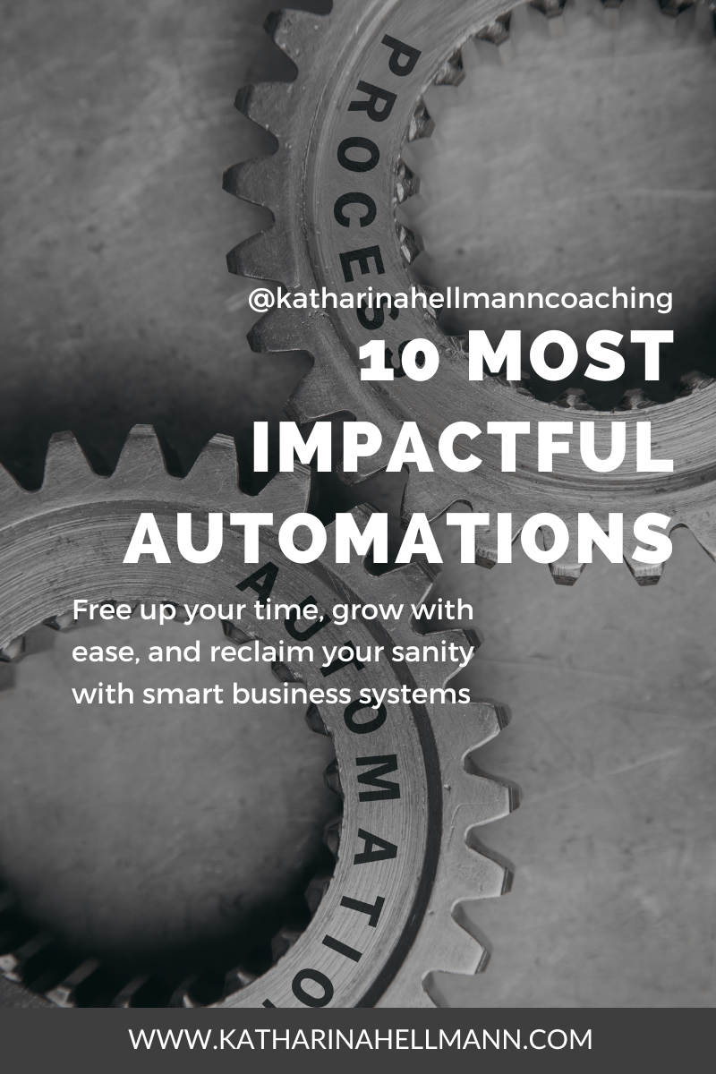 Automation 101: The 10 most impactful things to automate in your business