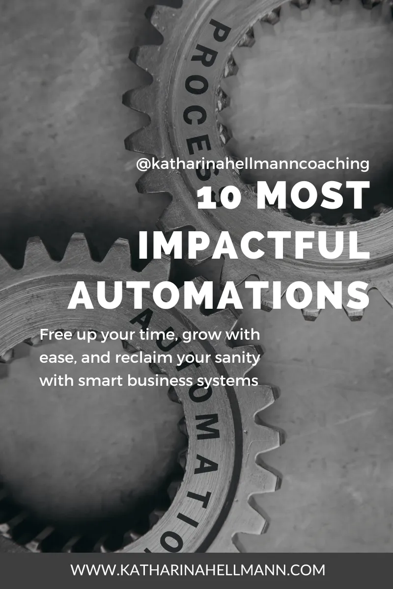 Automation 101: The 10 most impactful things to automate in your business