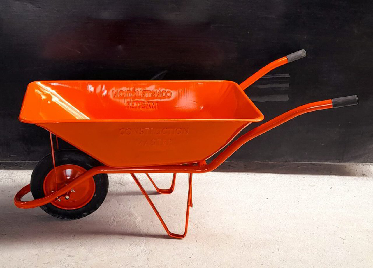 Wheel Barrow Solid Orange - Item #778367