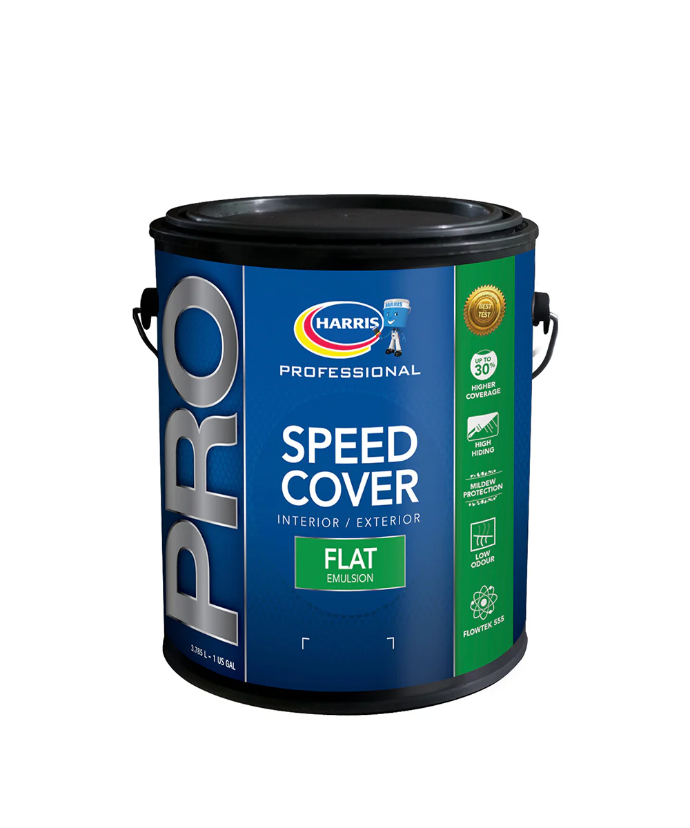 Pro Speed Cover Interior / Exterior Flat Emulsion - Item #900-128