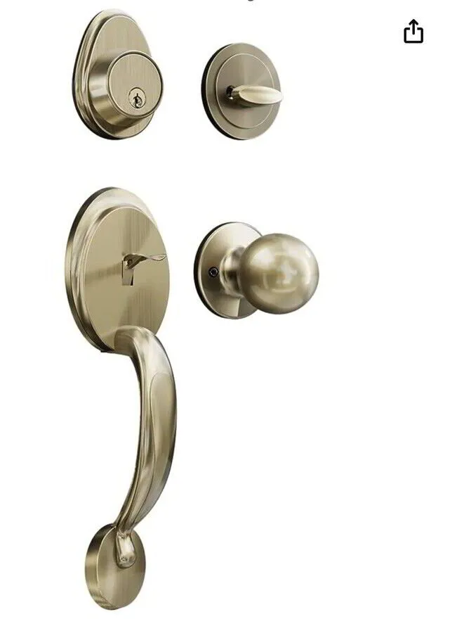 Yale- Locks Security Entrance Handle Set - Item # 741070