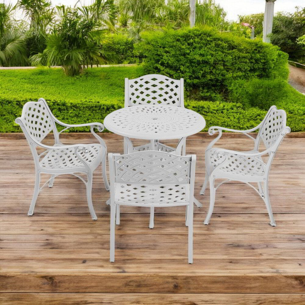4-Seater Mayan set with 78cm round Mayan table