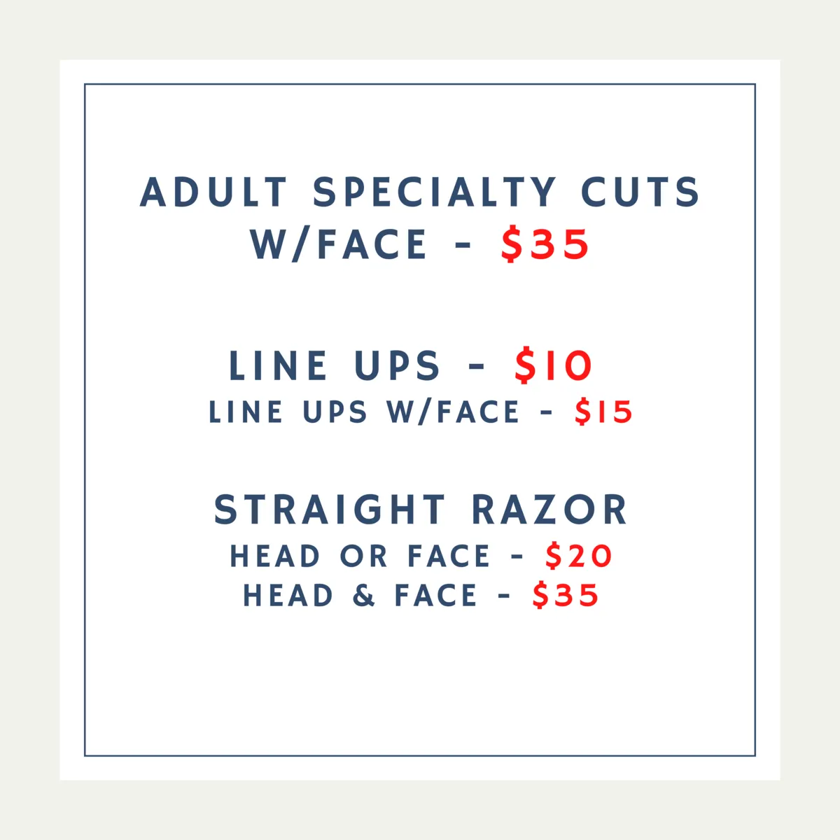 Platinum Razor Barbershop