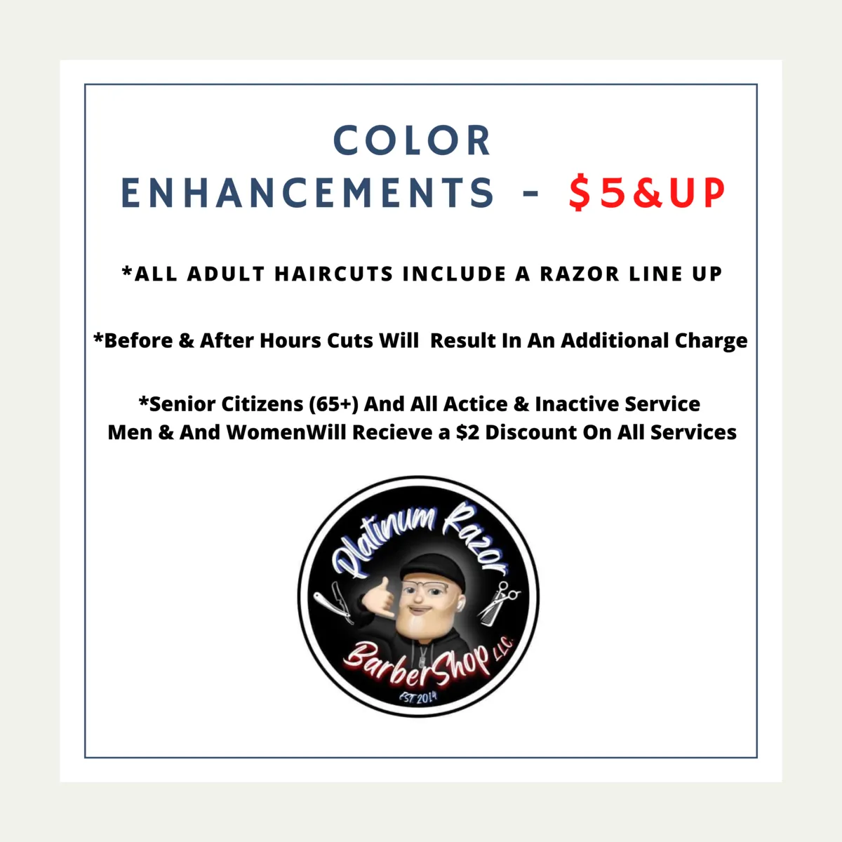 Platinum Razor Barbershop