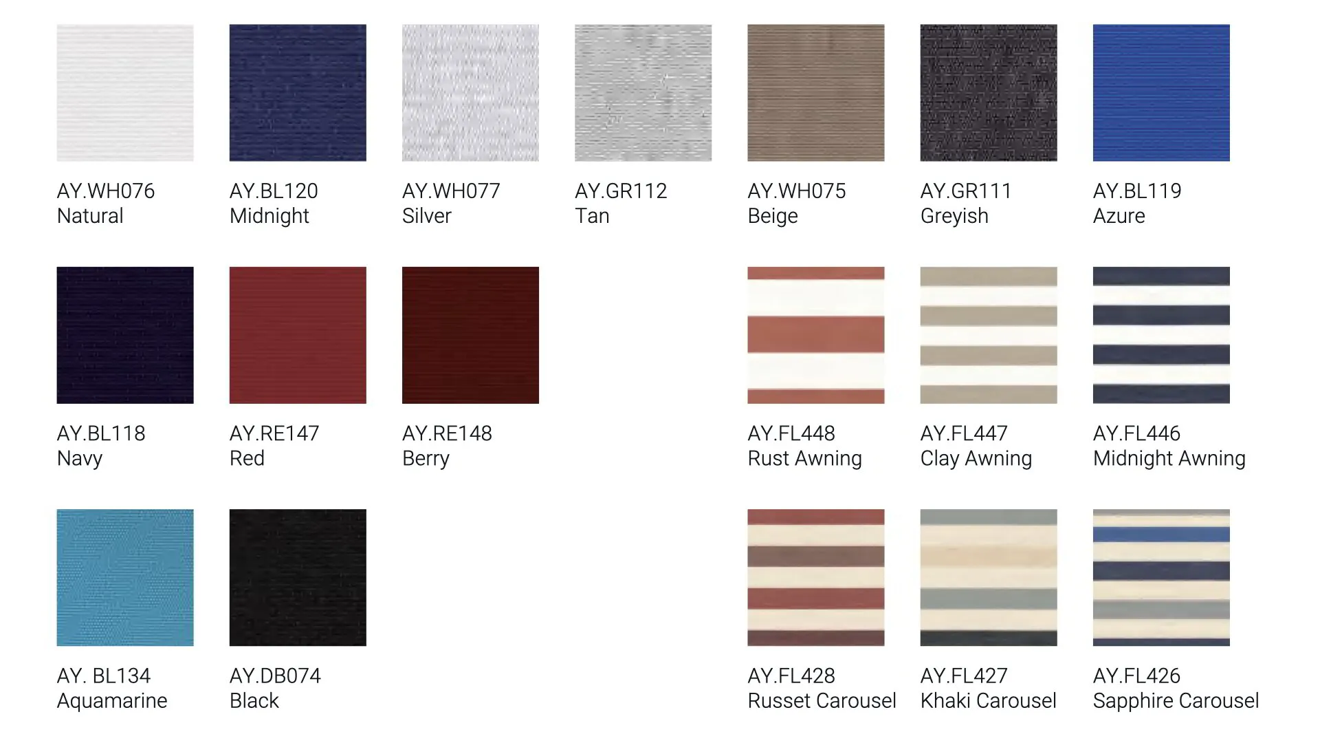 Fabrics
