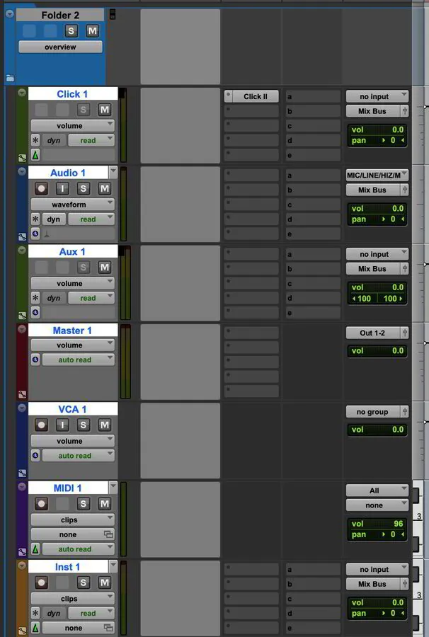 Pro Tools: How To Create & Configure Tracks