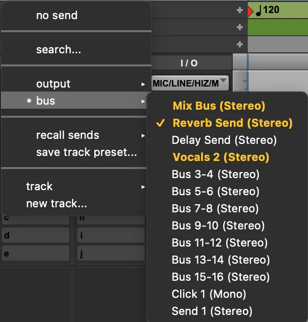 Pro Tools: Inserts & Sends
