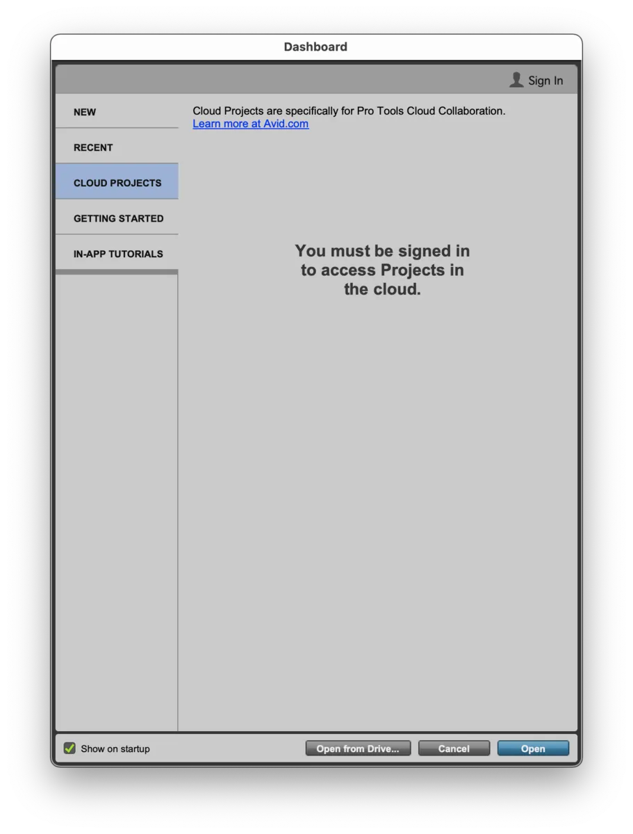 Pro Tools: How To Create a Session