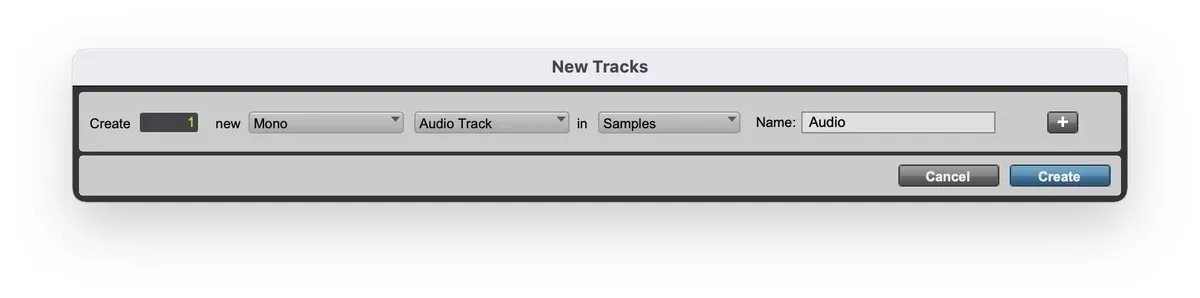 Pro Tools: How To Create & Configure Tracks