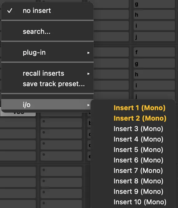 Pro Tools: Inserts & Sends