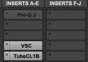 Pro Tools: Inserts & Sends