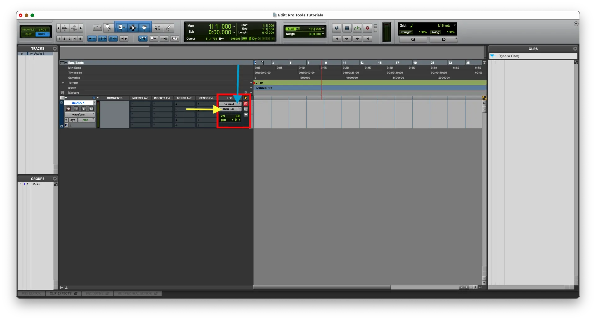 Pro Tools: I/O Settings