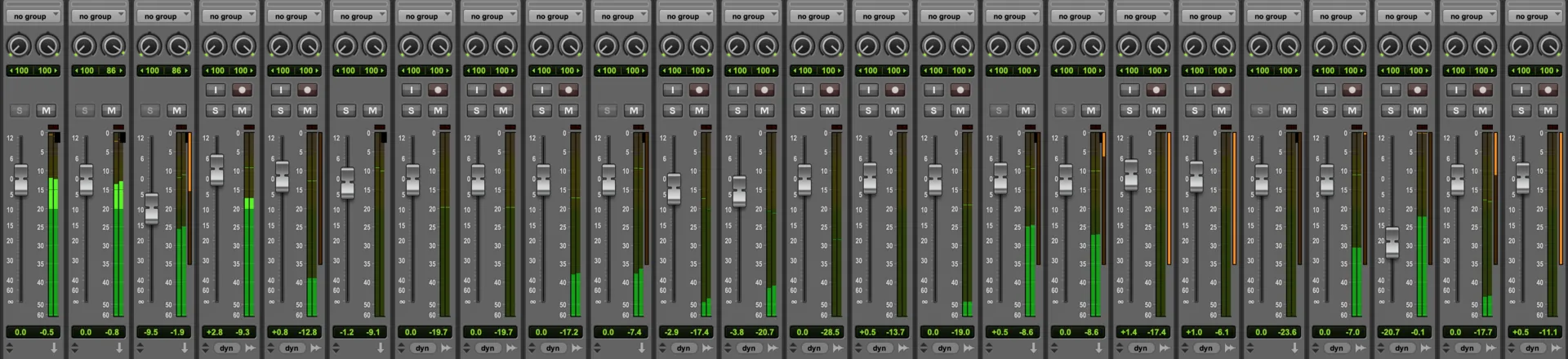 Pro Tools: Volume