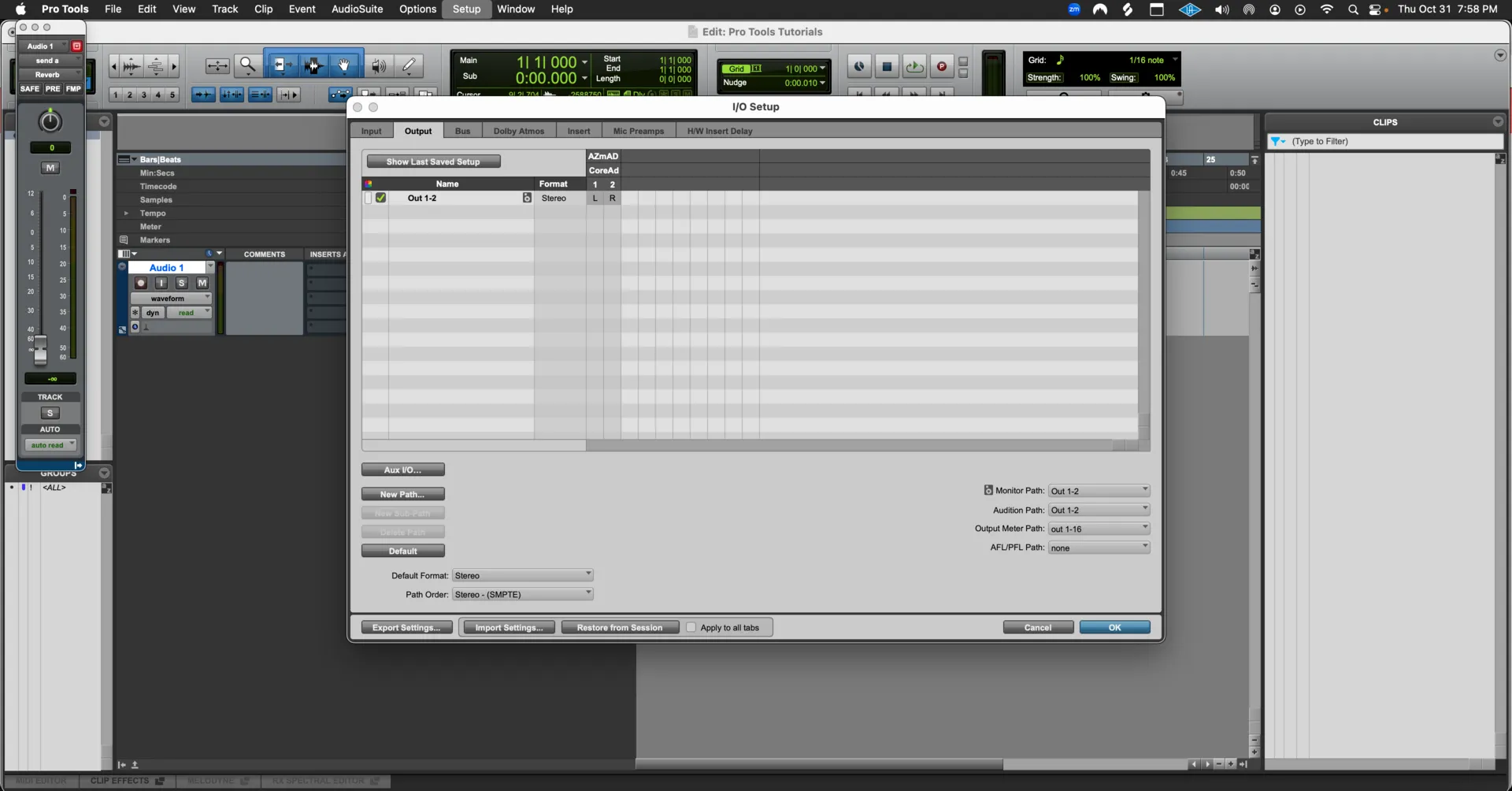 Pro Tools: Signal Flow & Session Routing Pro Tools: Signal Flow & Session Routing