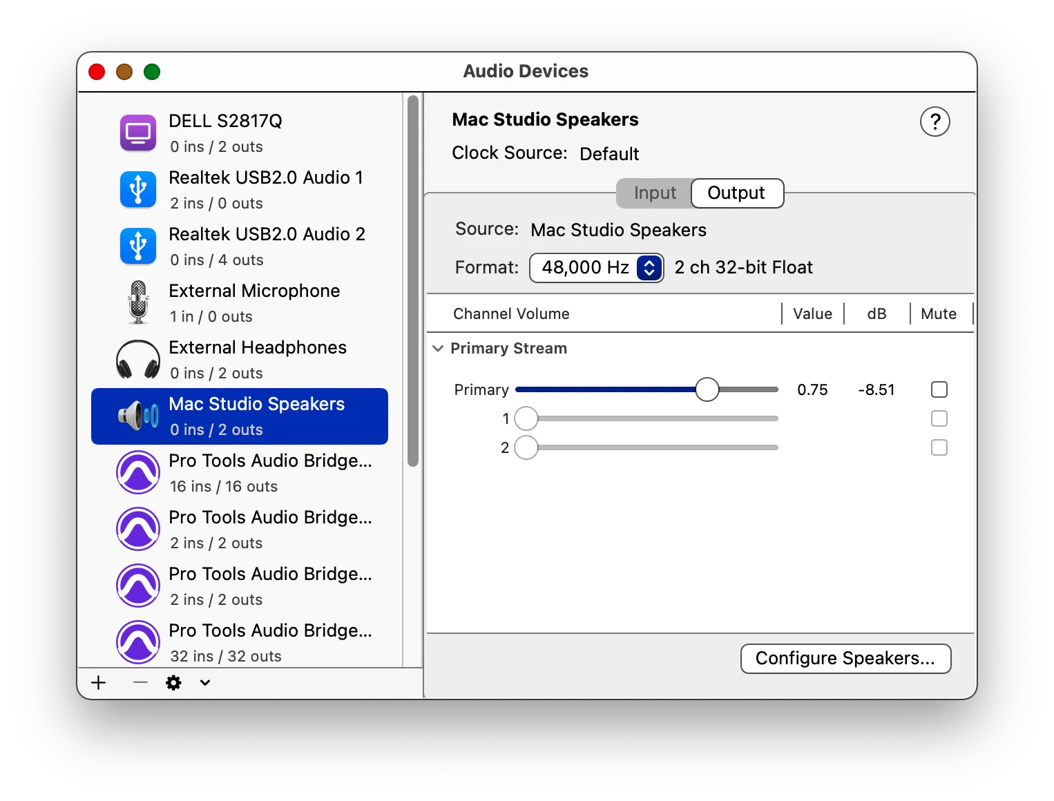 Pro Tools: Hardware Setup