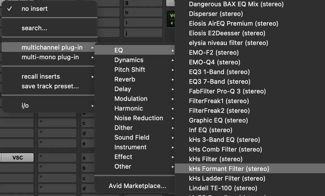 Pro Tools: Inserts & Sends
