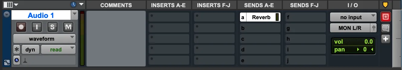 Pro Tools: Inserts & Sends
