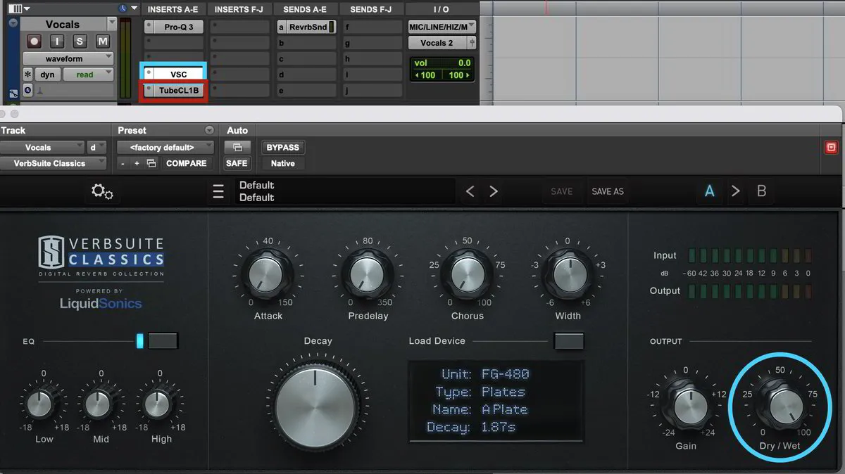 Pro Tools: Inserts & Sends
