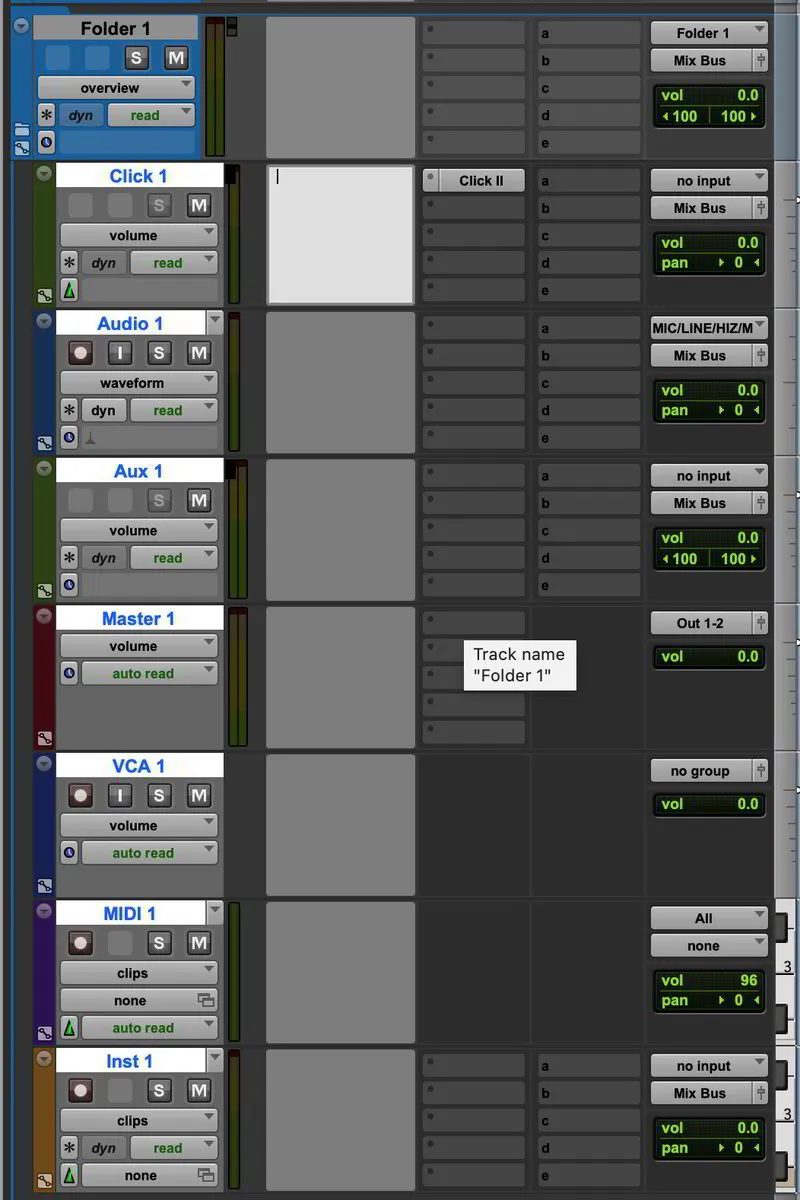 Pro Tools: How To Create & Configure Tracks